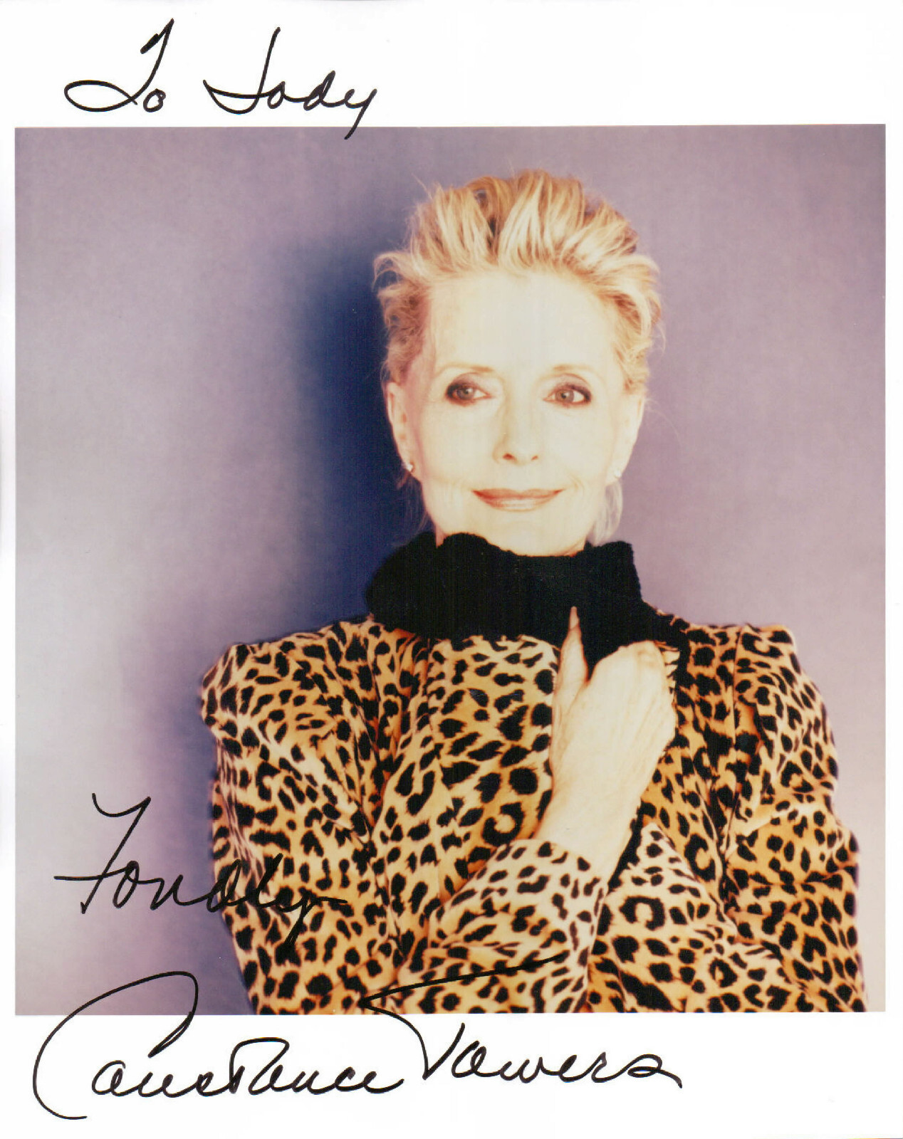 CONSTANCE TOWERS - Actress - Capitol / General Hospital - Autograph ...