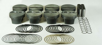 MAHLE 930218990 3.79¨ BORE FORGED PISTON SET LS LM7 5.3 INCL RINGS ...