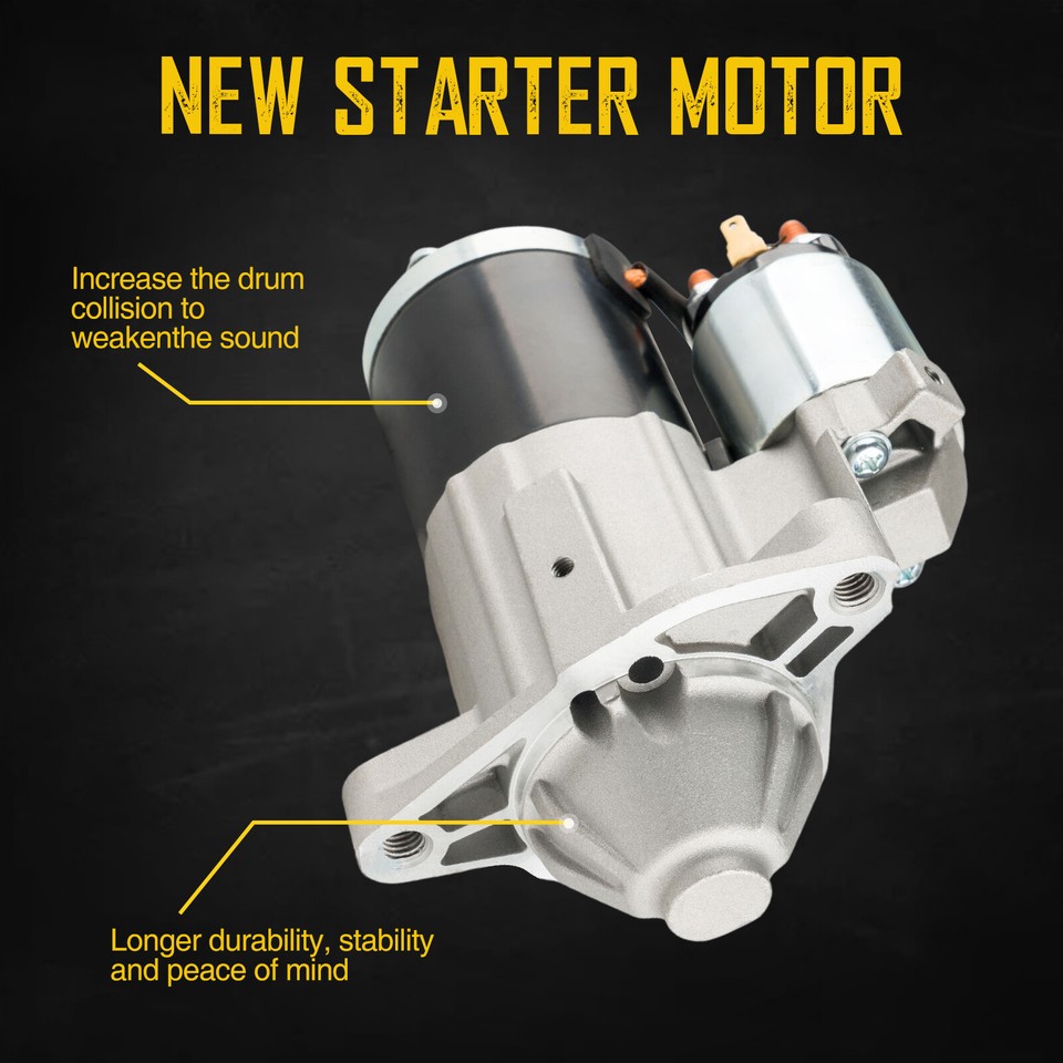 Starter Motor For DODGE DURANGO 2011-2019 RAM 1500 2500 3500 PICKUP ...