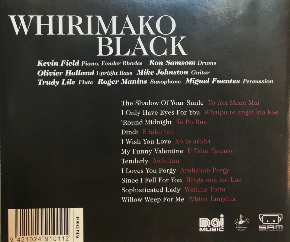 Whirimako Black ‎– Sings (CD Mai Music New Zealand) *Very Good* | eBay
