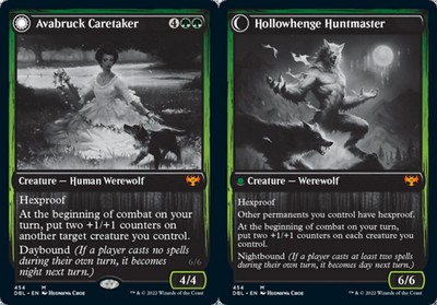 Avabruck Caretaker // Hollowhenge Huntmaster - Innistrad: Double ...