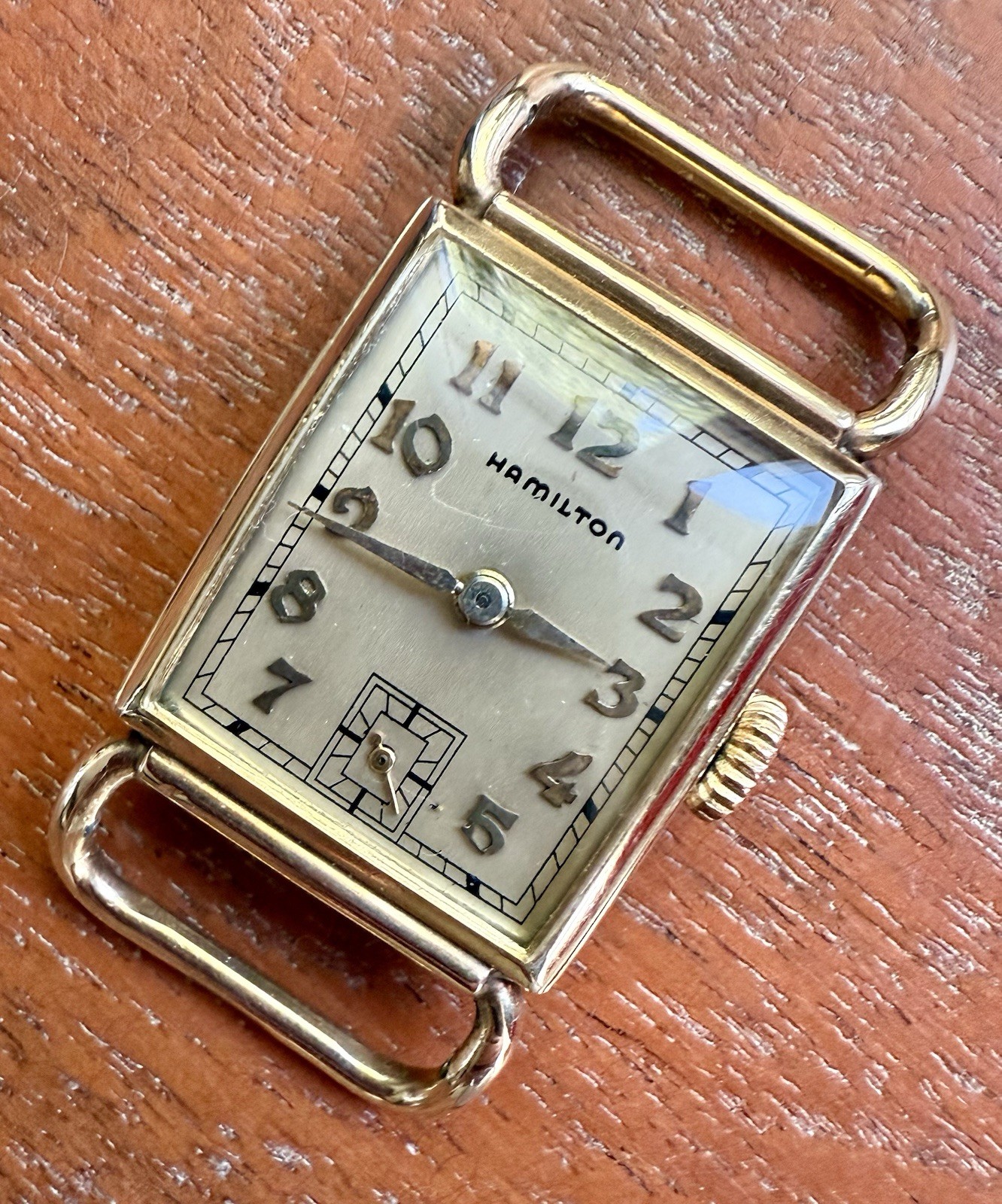 1940’s Hamilton Watch Brandon Grade 980 17J 10K GF Ru… - Gem