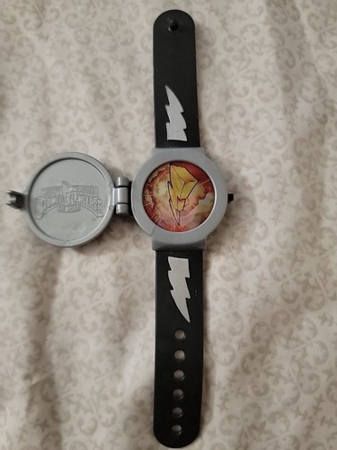 Vtg Mighty Morphin Power Rangers Movie Kids Holographic Watch 1995 ...
