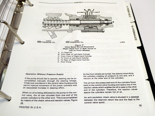 Ford 230A,340A,445,530A,540A,545 Tractor Service Manual Repair Shop ...