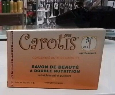 Carotis Skin Beauty Soap Dual Nourishment Active Carrot Concentrate 80g ...