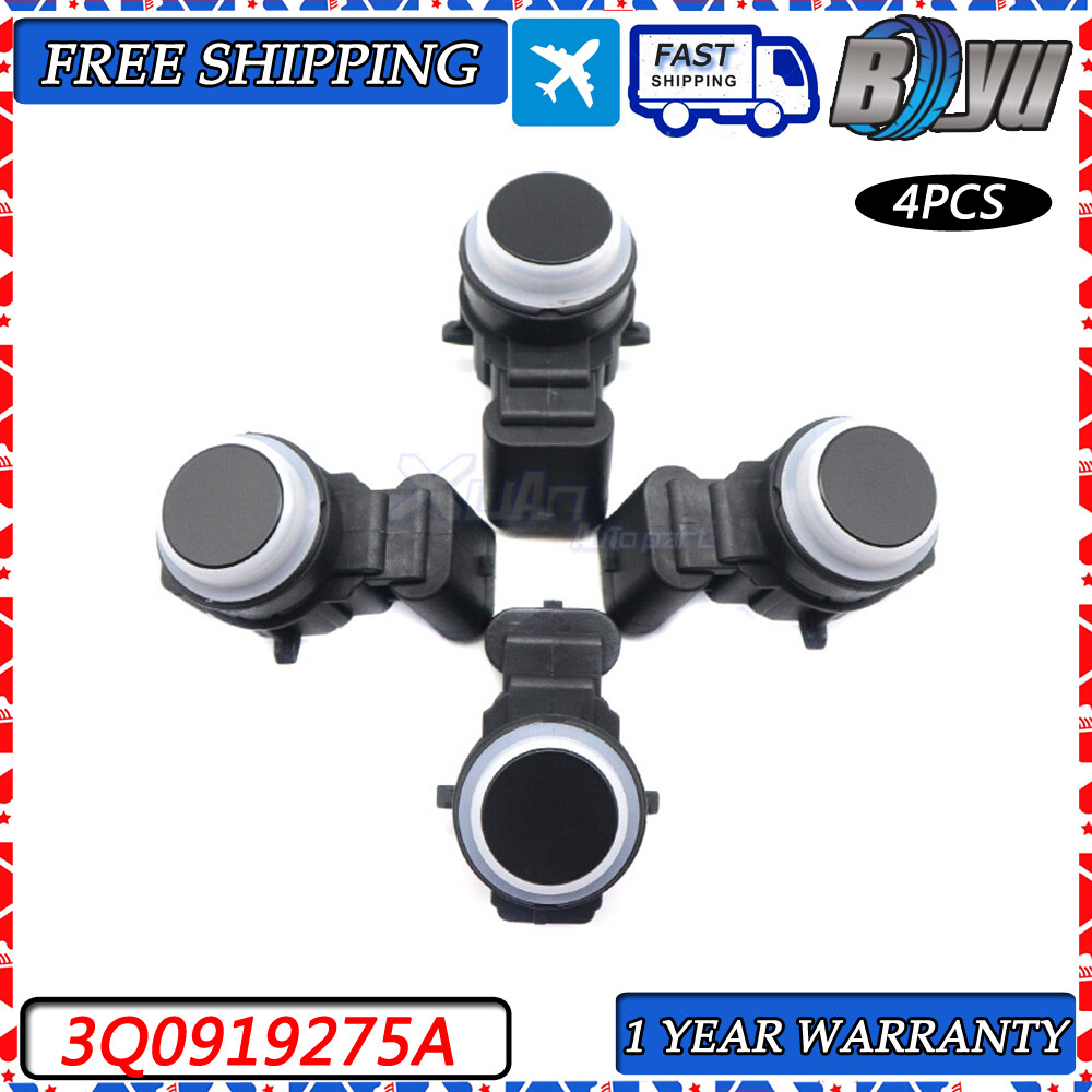4pc PDC 3Q0919275A Parking sensor For VW Tiguan BMW 1 3 Mercedes-benz ...