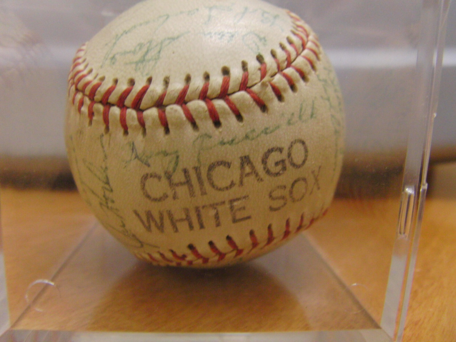 1962 White Sox Team Signed Baseball 4 HOF Lopez, Wynn Aparicio, Many ...