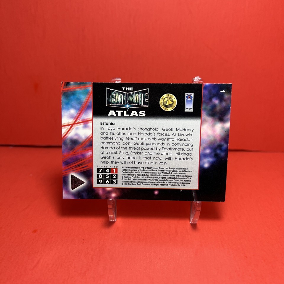 1993 Upper Deck Deathmate Atlas #1 VG🦄 | eBay