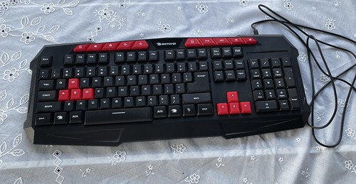 iBuyPower Gaming Keyboard Red/Black Fast Reactions AND Responses FAST ...
