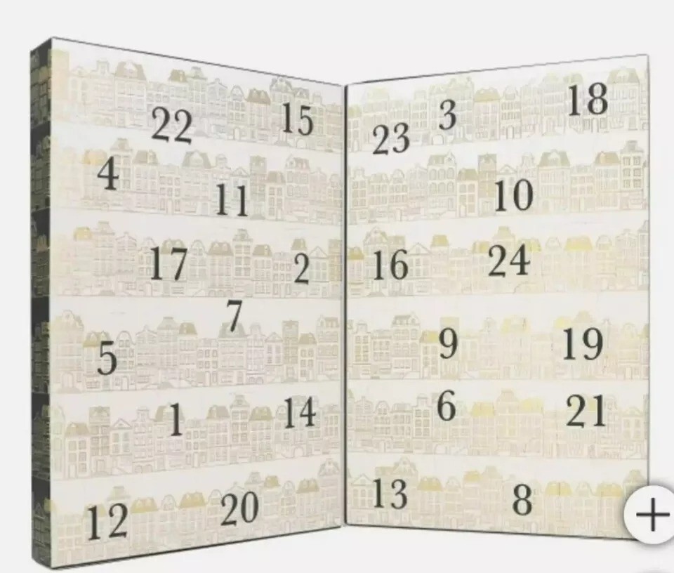 24 Days of Beauty Advent Calendar Christmas Holiday Gift 24 Daily ...