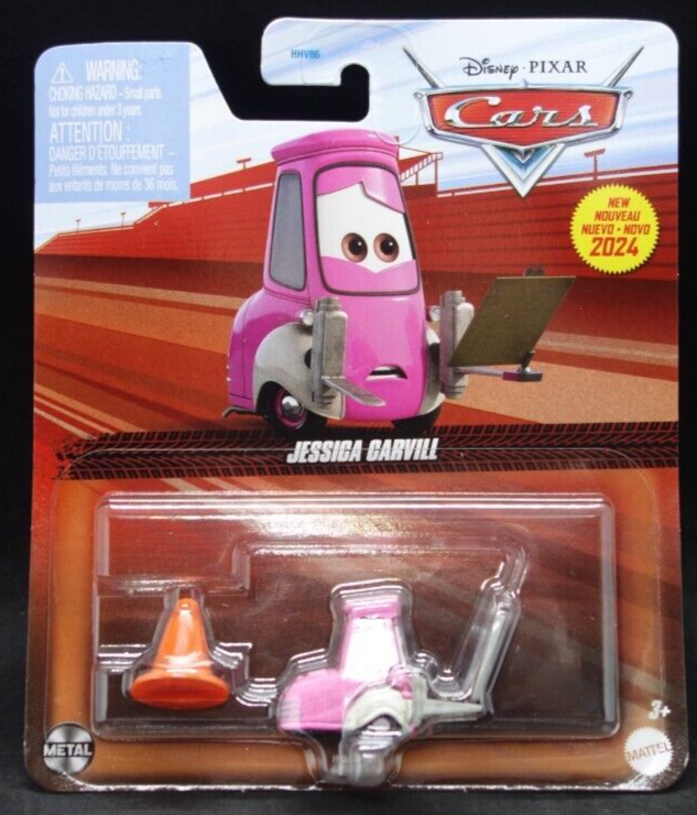 Disney Pixar Cars Jessica Carvill pink diecast Mattel 1:55 | eBay