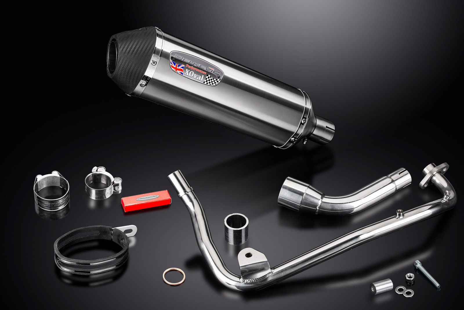 343MM X-OVAL STAINLESS FULL EXHAUST SYSTEM | eBay