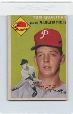 1954 Topps #174 Tom Qualters Phillies VG/EX *DA3718 | eBay