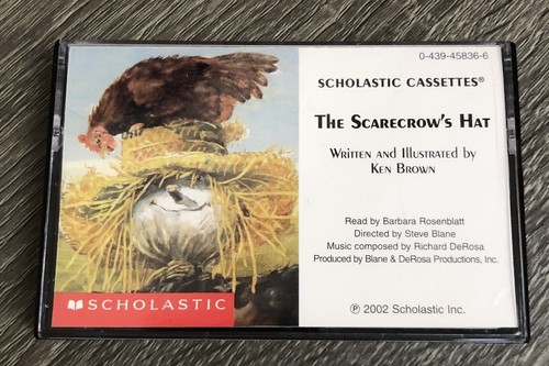 Scarecrow’s Hat Scholastic Cassette Tape by Ken Brown w/ Case Vintage ...