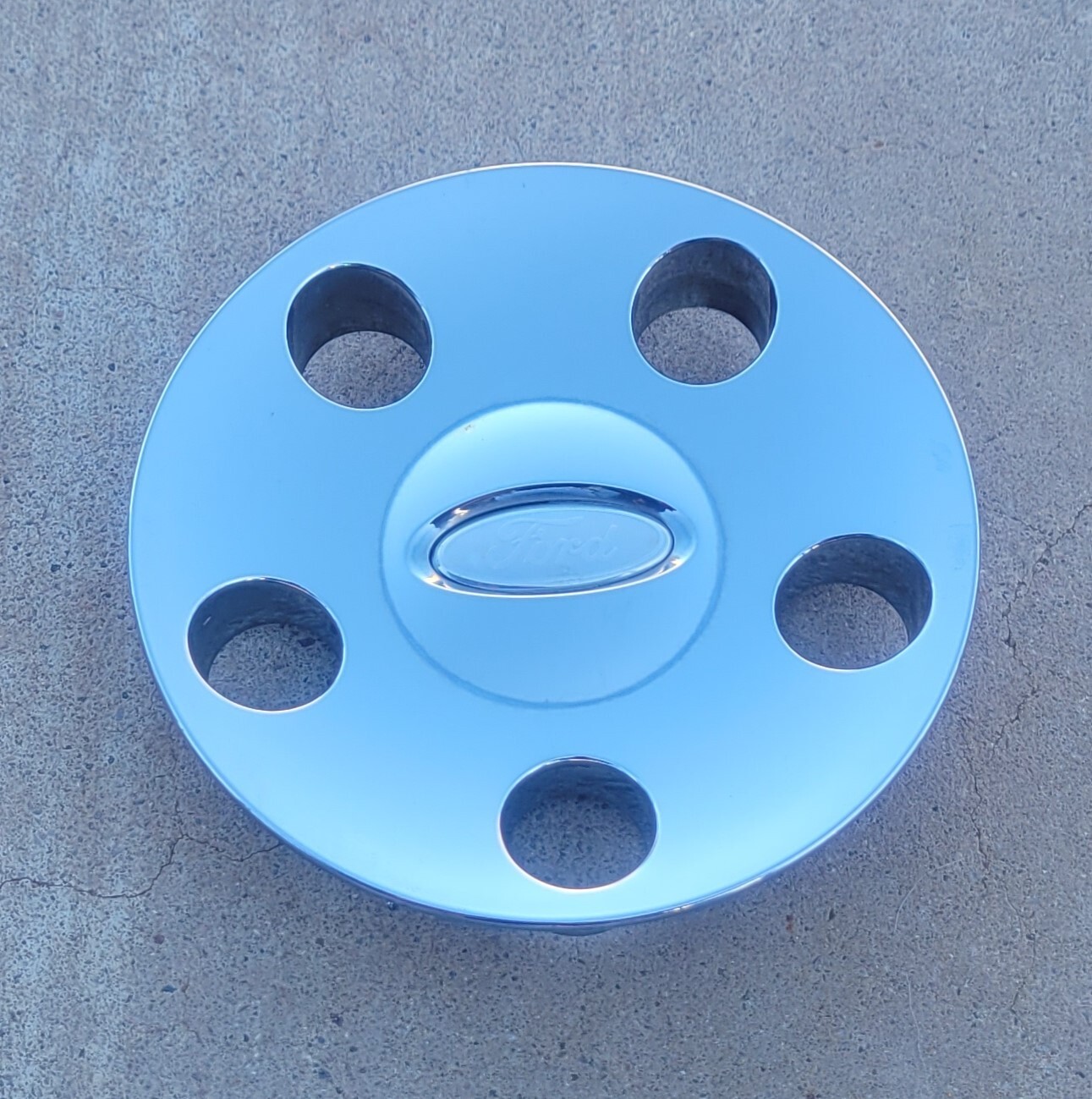 2008-2010 FORD EDGE CHROME CENTER CAP 8T43-1A096-AA HUBCAP OEM 3701 | eBay