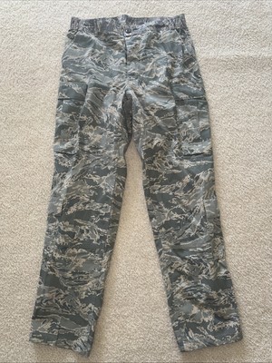 US Air force Military ABU Pants Trousers Men's US Size 34R Button Fly ...