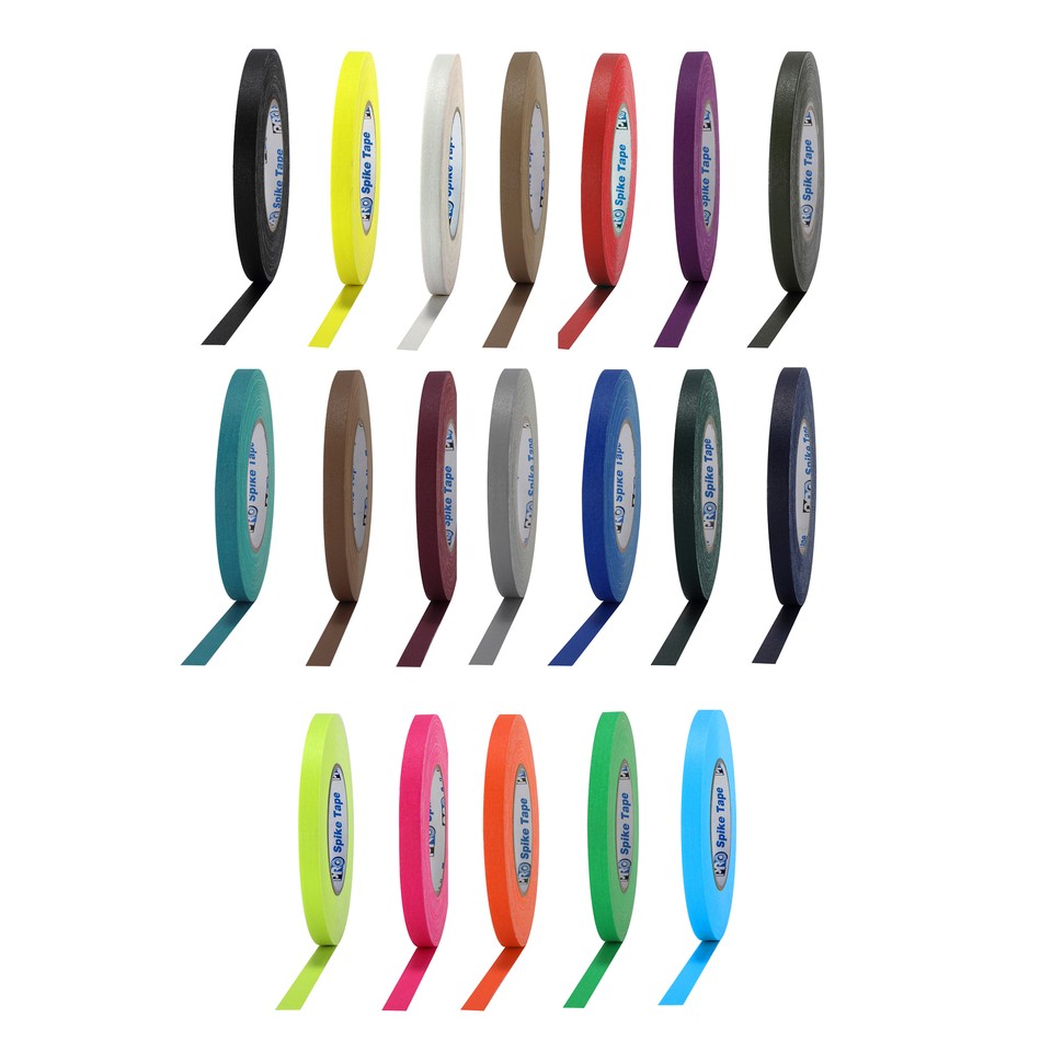 Pro Tapes Pro-Spike Spike Tape: 1/2 in. x 45 yds. (Dark Blue) | eBay