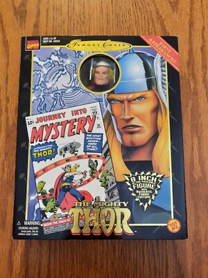 Marvel Famous Cover Series THOR 8 Inch Figure (Toy Biz, 1998) | eBay