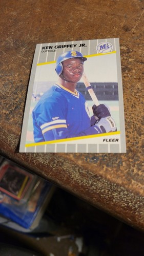 1989 Fleer Baseball Triple Red Dot Ken Griffey Jr. Rc #548 | eBay