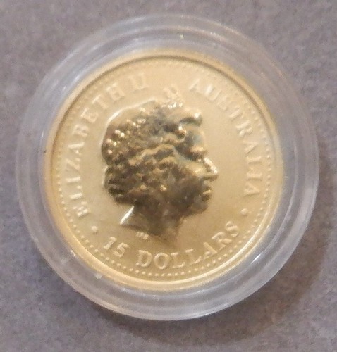 2001 Australia Gold $15 1/10oz Year of the Snake - Estate Coin | eBay