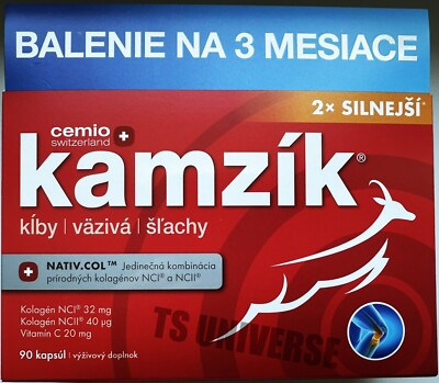 Cemio Kamzik Gemze 90 Capsules - Natural Collagen with Vitamin C | eBay