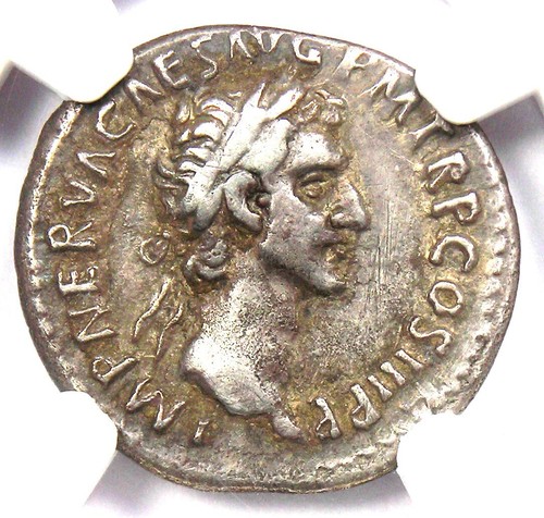 Nerva AR Denarius Silver Roman Coin 96 AD - Certified NGC VF (Very Fine ...