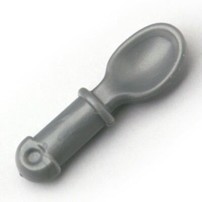 NEW LEGO - Figure Accessory - Kitchen - Spoon Flat Silver x 1 - 10264 ...