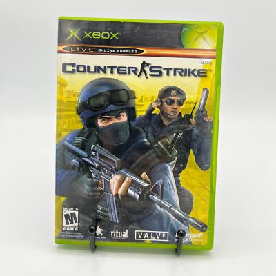 Counter-Strike Microsoft Xbox 2003 - Complete with Manual | eBay