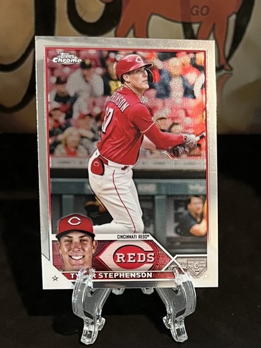 2023 Topps Chrome Tyler Stephenson #162 Cincinnati Reds | eBay