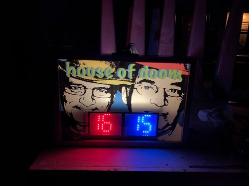 DIY Shuffleboard Scoreboard Kit (Wired Buttons) | eBay