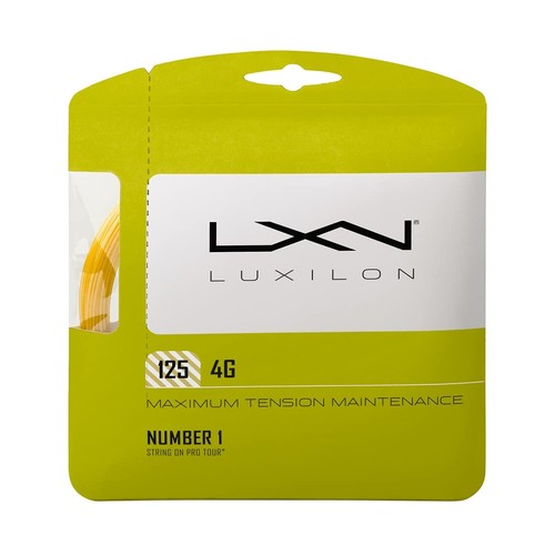 Luxilon 4G 125MM/17G Tennis String Gold 883813853076| eBay