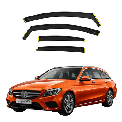 Wind Deflectors for Mercedes C-Class W205 2014-21 5-Door Estate 4-pcs ...