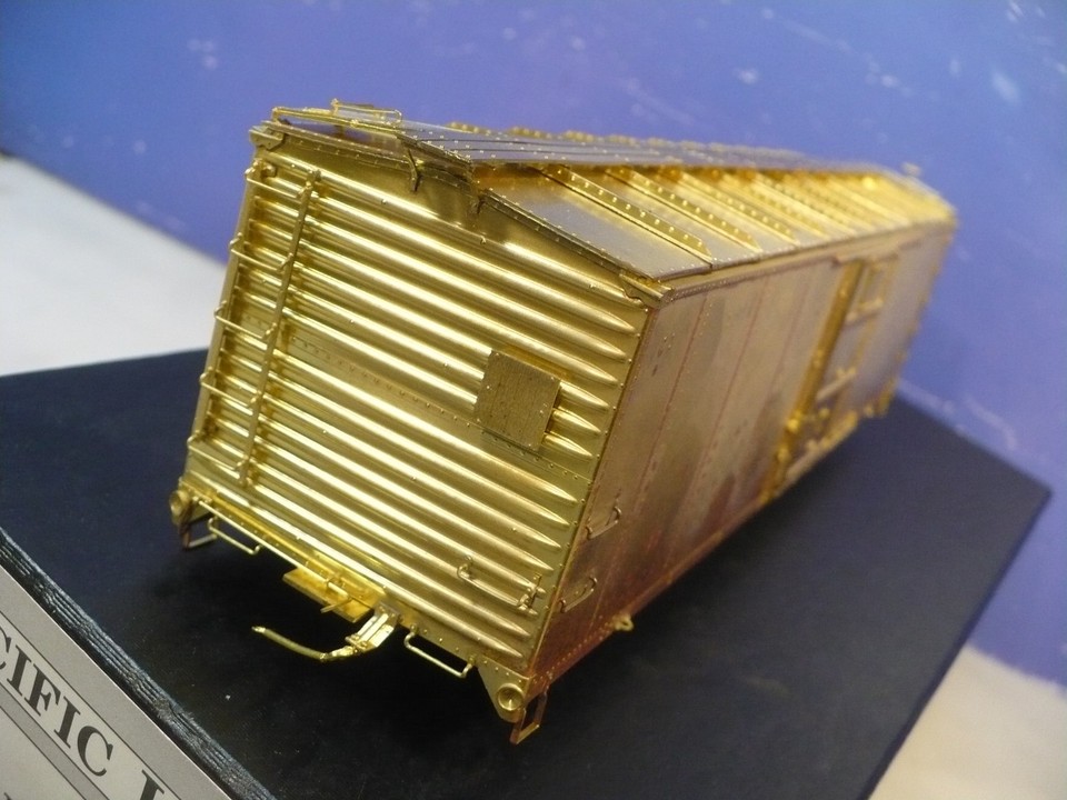 BRASS O Pacific Limited New York Central 8'-7" Steel Box Car U/P NO ...