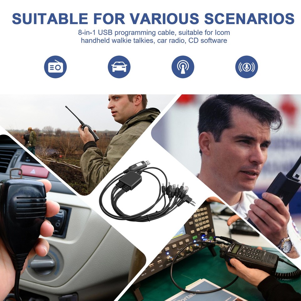USB Programming Cable for for Handy walkie talkie car8167 | eBay UK