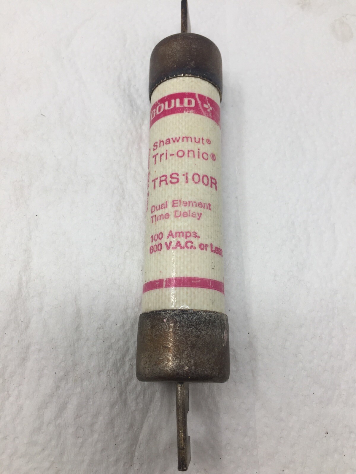 Shawmut Tri-onic TRS100R Dual Element Time Delay Fuse 100A 600VAC | eBay