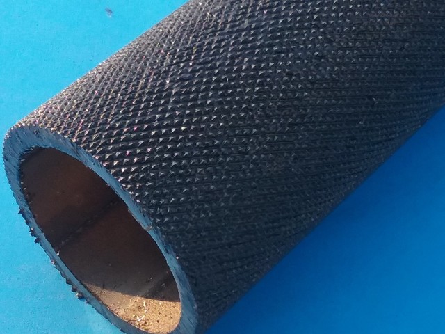 3/4" Sch 40 Steel Pipe Knurled Bar Stock,Ladder Rungs,Non Slip Not ...