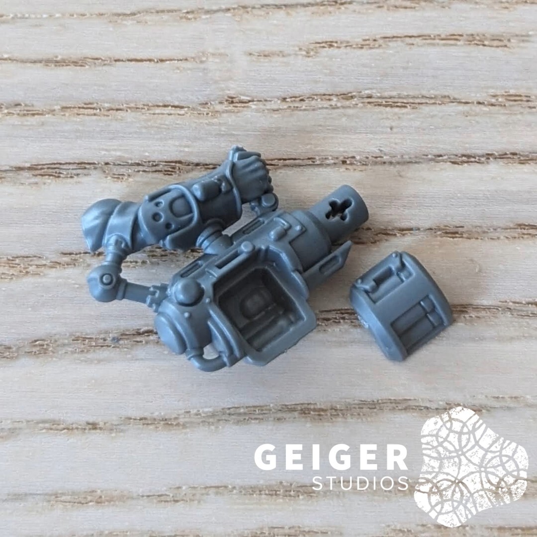 Necromunda Bits | Goliath Ganger | Automatic Grenade Launcher ...