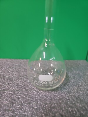 Pyrex 5580-500 500 ml Class A Volumetric Flask | +/- 0.20ml | USA | eBay