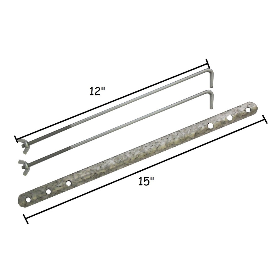 Car Battery Retaining Bracket Safety Clamp Hold Down Clip Fixing Kit ...