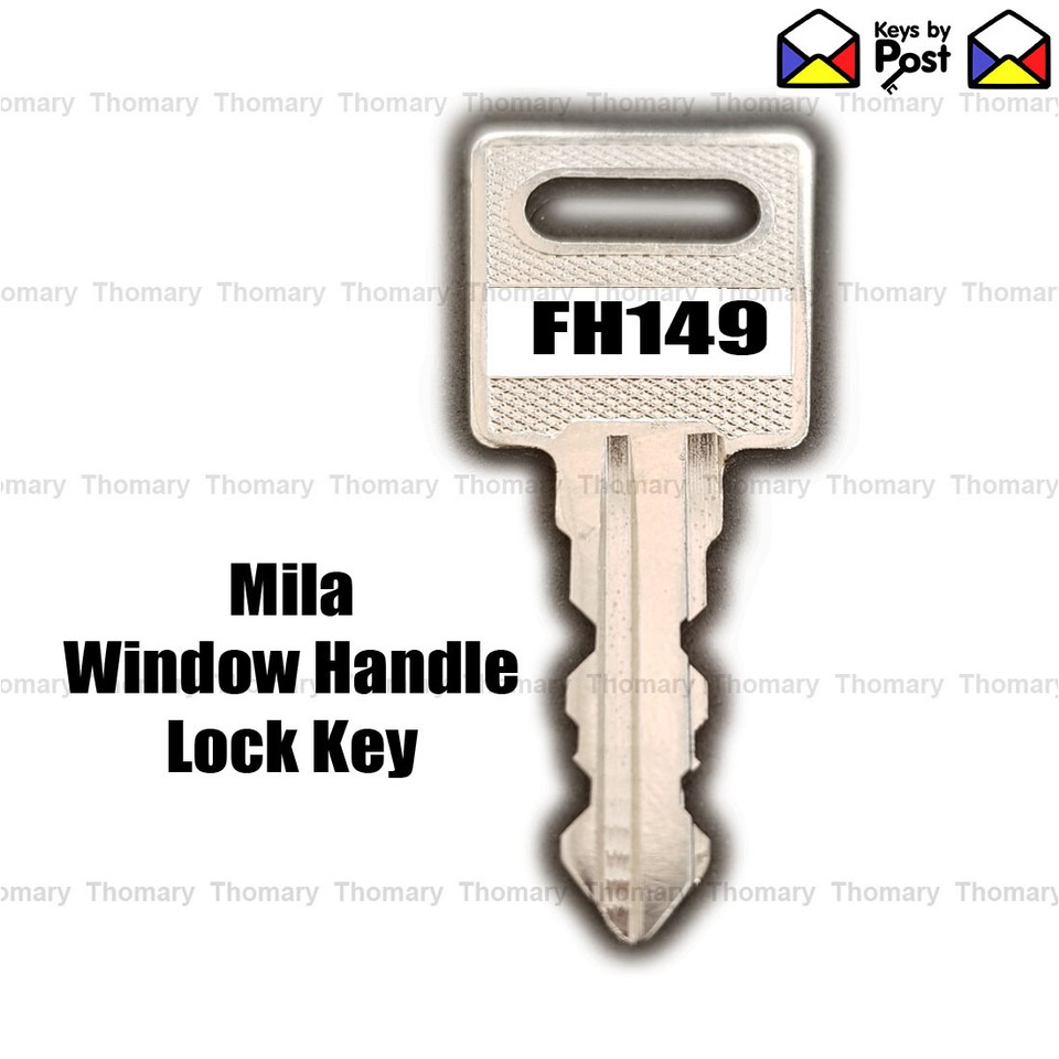 UPVC Window Handle Locking Keys Spare Replacement Key WMS Yale ERA Mila ...