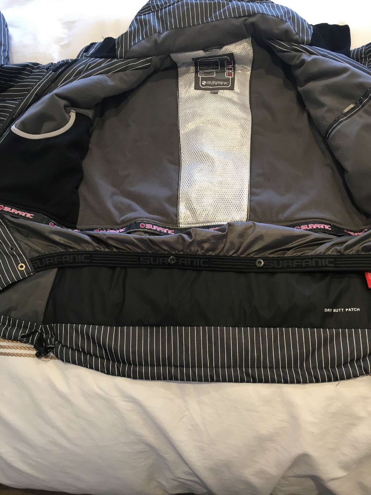 SKI JACKET BY SURFANIC SIZE L UK 12 | eBay UK