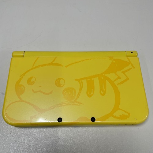 New Nintendo 3DS XL LL Pikachu Yellow Console Stylus Japanese ver [H ...