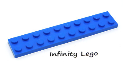 12 LEGO Blue Plate 2 x 10 (3832) - (12 Pieces) | eBay