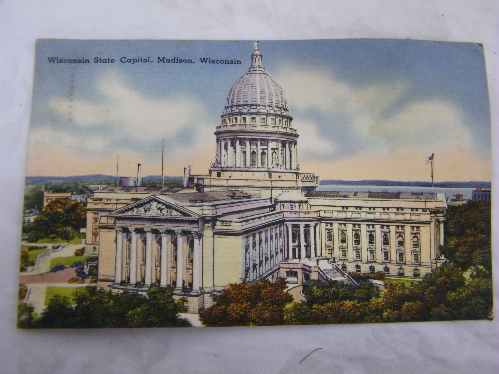 Vintage Wisconsin State Capital Post Card, Post Marked 1949 | eBay