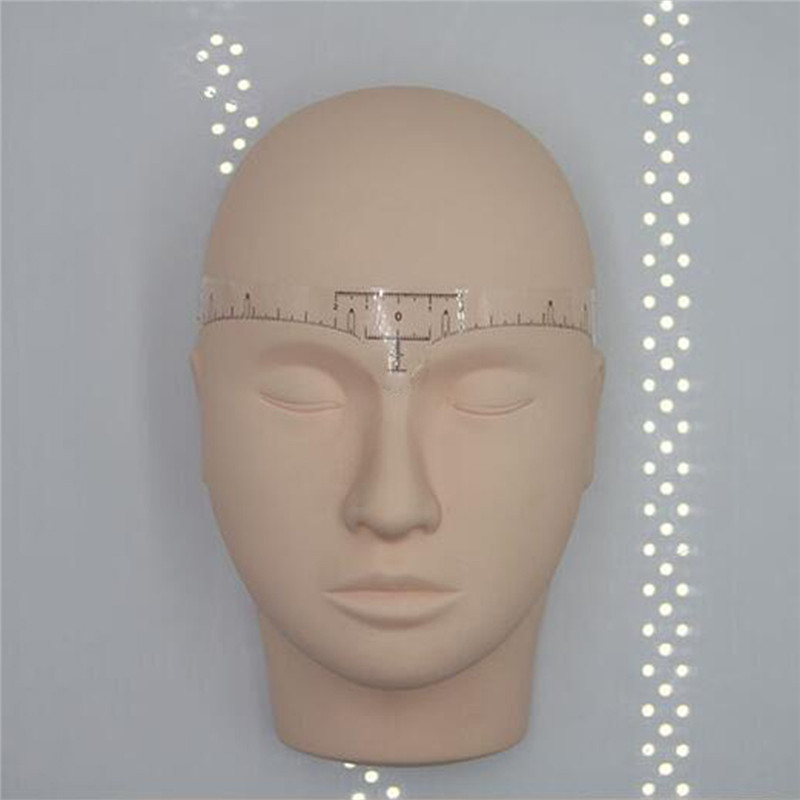 Disposable Microblading Permanent Tattoo Eyebrow Measure Ruler Sticker ...