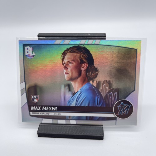2023 Topps Big League Max Meyer #206 Uncommon Foil Rookie Card RC ...
