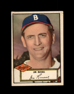 1952 Topps Baseball #051 Jim Russell STARX 2.5 G/VG (CS131870) | eBay