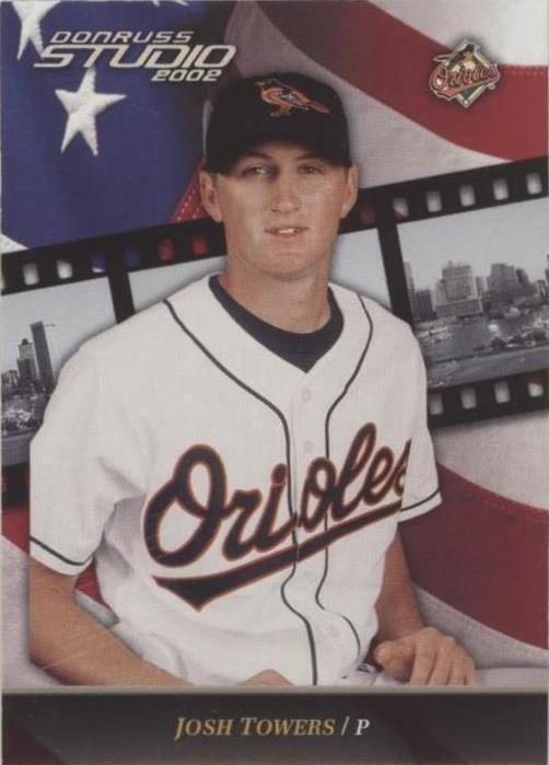 2002 Donruss Studio - Josh Towers #65 National Convention Embossing /5 ...