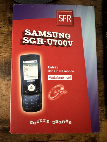 Samsung SGH-U700V Bleu, avec boite et accessoires , NON TESTÉ | eBay