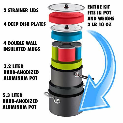 MSR Outdoor Cook Set Flex 4 System for 4 People Genuine Japan 39993 | eBay